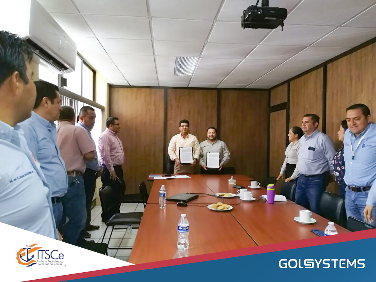 Golsystems firma convenio general con el ITSCentlaGOLSYSTEMS