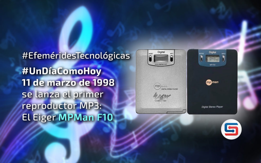 Se lanza el Río PMP3000, el primer MP3 con éxito comercialGOLSYSTEMS